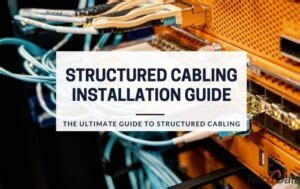 Guide To Structured Cabling Installation Telco Data