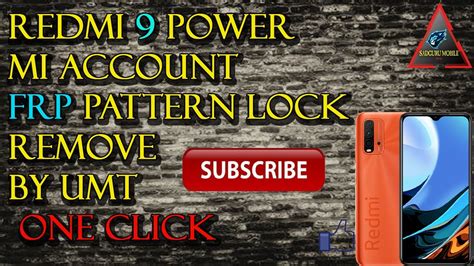 REDMI 9 Power FRP BY UMT TOOL ONE CLICK 2023 100 DONE YouTube