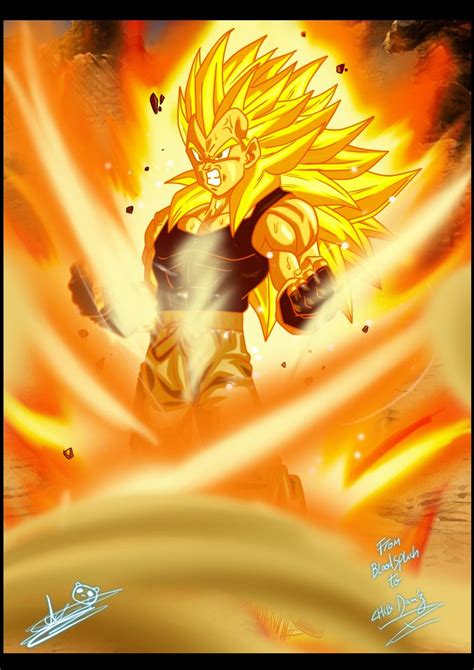 Vegeta Full Power Fanart Of Bloodsplach In Color By Chibidamz On
