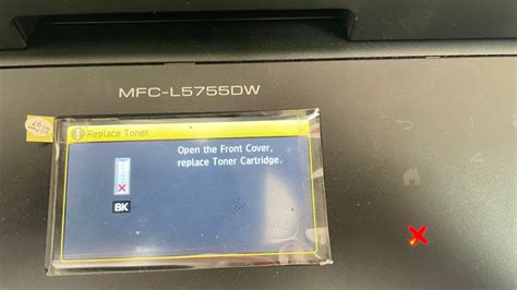 How To Reset My Brother MFC L5755DW Toner Cartridge YouTube