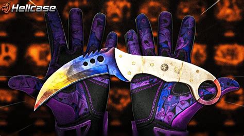 CS GO TALON KNİFE MARBLE FADE DENEMESİHELLCASE KASA AÇILIMI HELLCASE