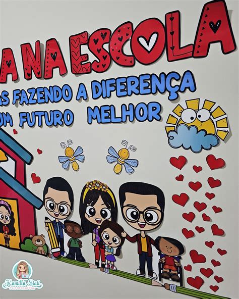 Painel Dia Da Fam Lia Na Escola Materiais Para Profes Seu Portal De
