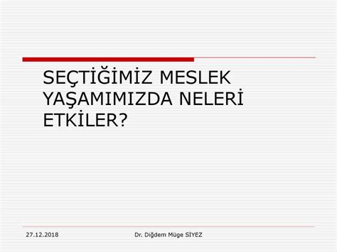 Meslek Rehberl K Ders Iv Ppt Indir