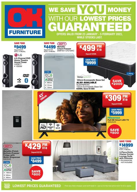 OK Furniture Promotional Leaflet Valid From 23 01 To 05 02 Page Nb