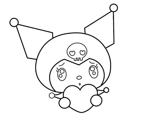 Desenhos De Kuromi Para Colorir Imprimir E Pintar Colorir Me