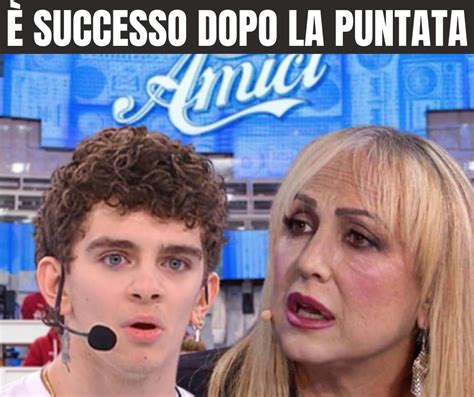 COLPO DI SCENA AD AMICI 21 COSA È SUCCESSO TRA LA CELENTANO E DARIO
