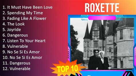 R O X E T T E Hour Playlist Greatest Hits Full Album Best