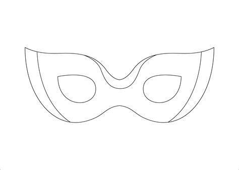 Plain Masks Templates Free Pdf Printables Printablee