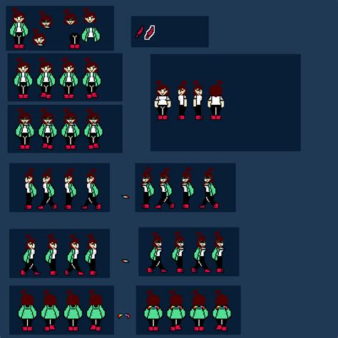 Pixilart Ss Chara Sprite Sheet By Nitroboi
