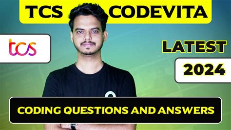 Tcs Codevita Coding Questions And Answers Latest Youtube