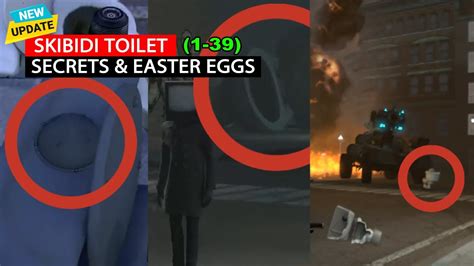 Skibidi Toilets All Secrets Easter Eggs Complete Edition Youtube