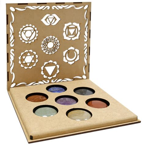 Juego Piedras Chakras Caja Chakras Tu Herbolario