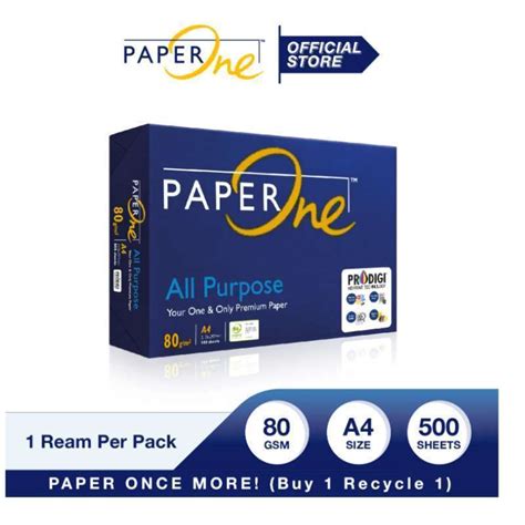Jual New PaperOne Kertas A4 80gr All Purpose 1 Rim 500 Lembar Kertas