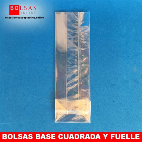 Top Bolsas De Polipropileno Biorientado Con Fuelle Y Fondo Cuadrado