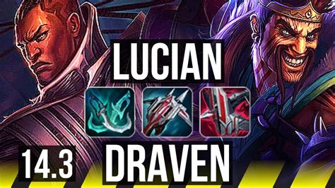 LUCIAN Milio Vs DRAVEN Maokai ADC Penta Dominating BR