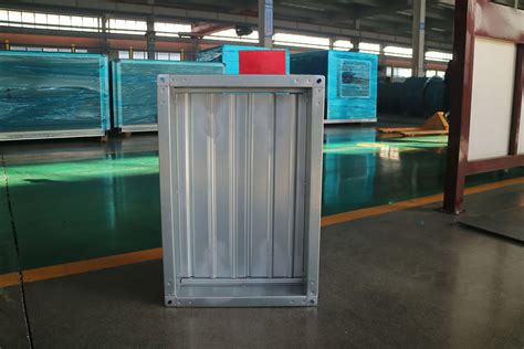 Fire Smoke Damper Duct Detector Requirements Exhauster Damper Fire