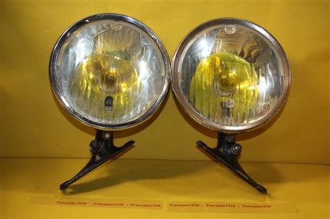 PAIRE DE PHARES MAGONDEAUX BRC ABTP n194 Ø 235mm AUTOS ANCIENN