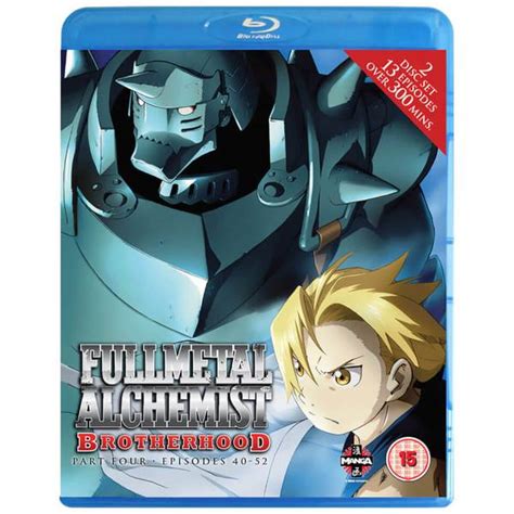 Fullmetal Alchemist Brotherhood Part Episodes Blu Ray Zavvi Uk
