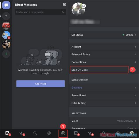 Logging Into Discord Using QR Code