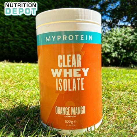 Sữa tăng cơ Clear Whey Isolate Myprotein 20 lần dùng