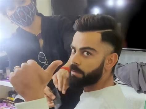 Virat Kohli New Hairstyle Melly Sonnnie