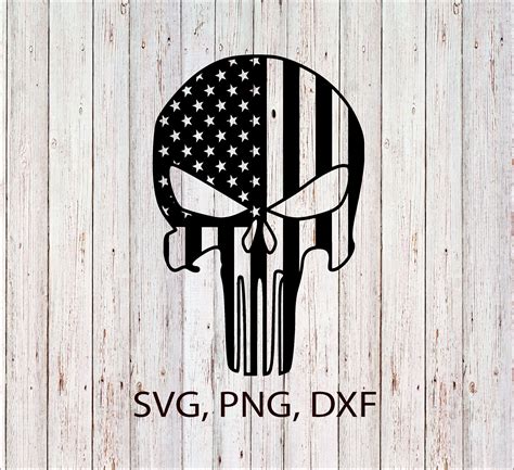 American Skull Flag Svg Totenkopf Svg Sugar Skull Svg Etsy