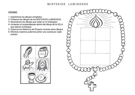 entrega hierba La nuestra rosario misionero misterios luminosos índice