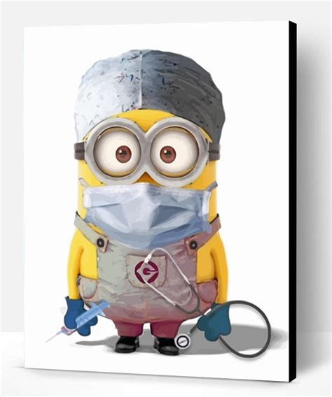 Minion Medico Paint By Numbers Paint By Numbers PRO