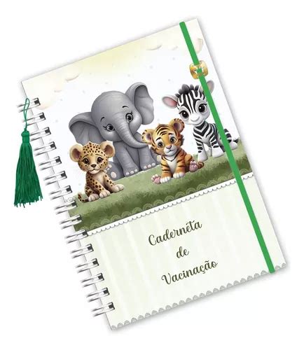 Caderneta De Vacina O Safari Menino Capa Dura Atualizada