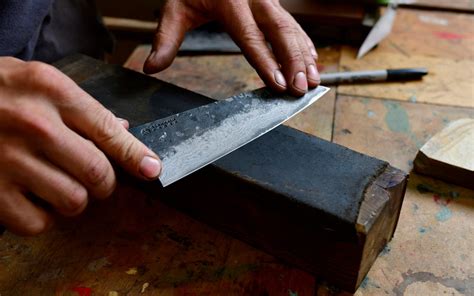 How To Sharpen A Serrated Knife With A Stone