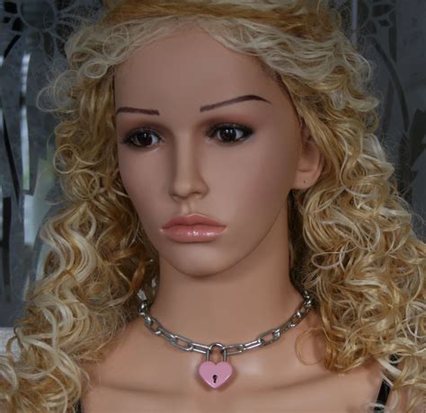 Unisex Heavyweight Locking Slave Collar Large Chain Working Padlock