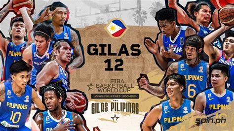 Gilas Final 12 Players For Fiba Basketball World Cup