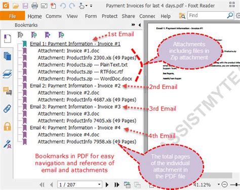 Combine Into One Pdf Multiple Documents And Emails Assistmyteam