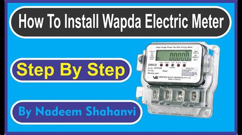 How To Install Wapda Electric Meter YouTube