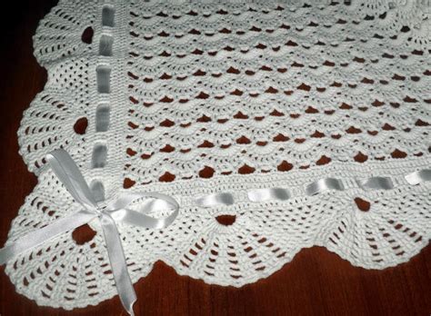 Colchas Y Mantas Tejidas A Crochet Para Bebe Con Patrones