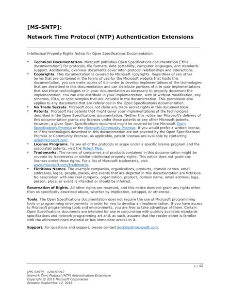 Pdf Ms Sntp Network Time Protocol Ntp Authentication The