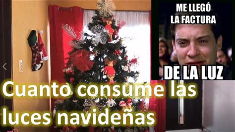 Cuánta energía consumen las luces navideñas cuánto cuesta