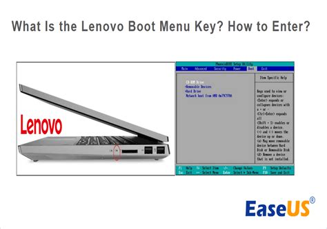 What Is The Lenovo Boot Menu Key How To Enter