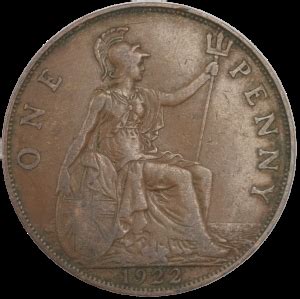Great Britain Penny George V