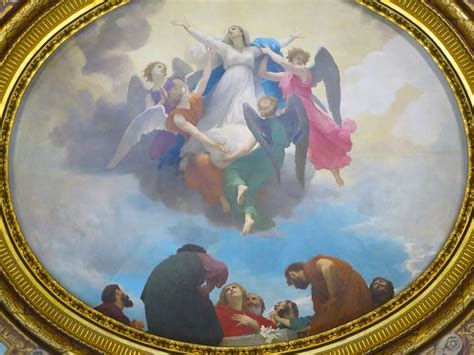 Peintures De La Coupole De La Chapelle De La Vierge Willi Flickr