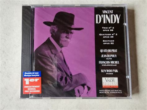 Vincent D Indy Trio Op 98 Quatuor Op 45 Fabrikneu Kaufen Auf