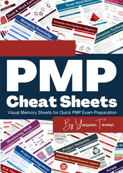 PMP Cheat Sheets Visual Memory Sheets For Quick PMP Exam Preparation