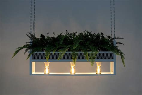 Lampa wisząca kwietnik SEMIRA 100 INDUSTRIAL biała Multishowroom