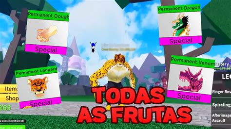 Todas As Frutas Do Blox Fruits Imagens E Nomes