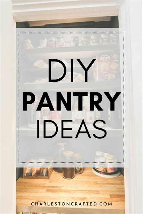 Diy Pantry Ideas