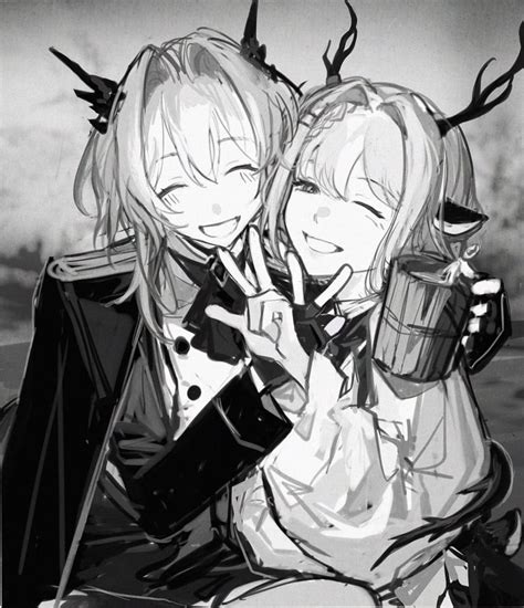 Talulah Alina And Talulah The Fighter Arknights Drawn By