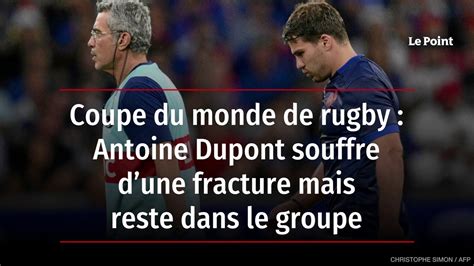 Coupe Du Monde De Rugby La Fracture Maxillo Zygomatique DAntoine