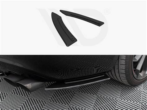 Street Pro Rear Side Splitters Audi S5 A5 S Line Coupe Cabrio 8T