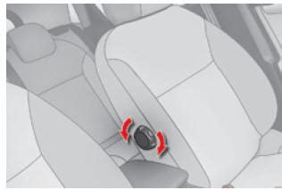 Citroen C4 Reglajes complementarios Asientos delanteros Ergonomía