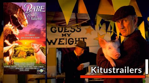 Kitustrailers BABE EL CERDITO VALIENTE Trailer en Español YouTube